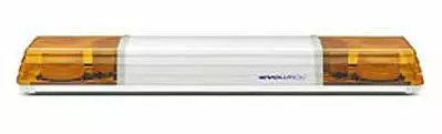 Xenon beacon light bar, Vision Alert 1000mm, with lit white center With ...