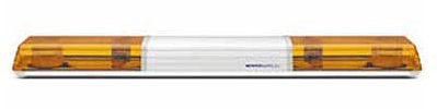 Xenon beacon light bar, Vision Alert 1372mm, with lit white center ...