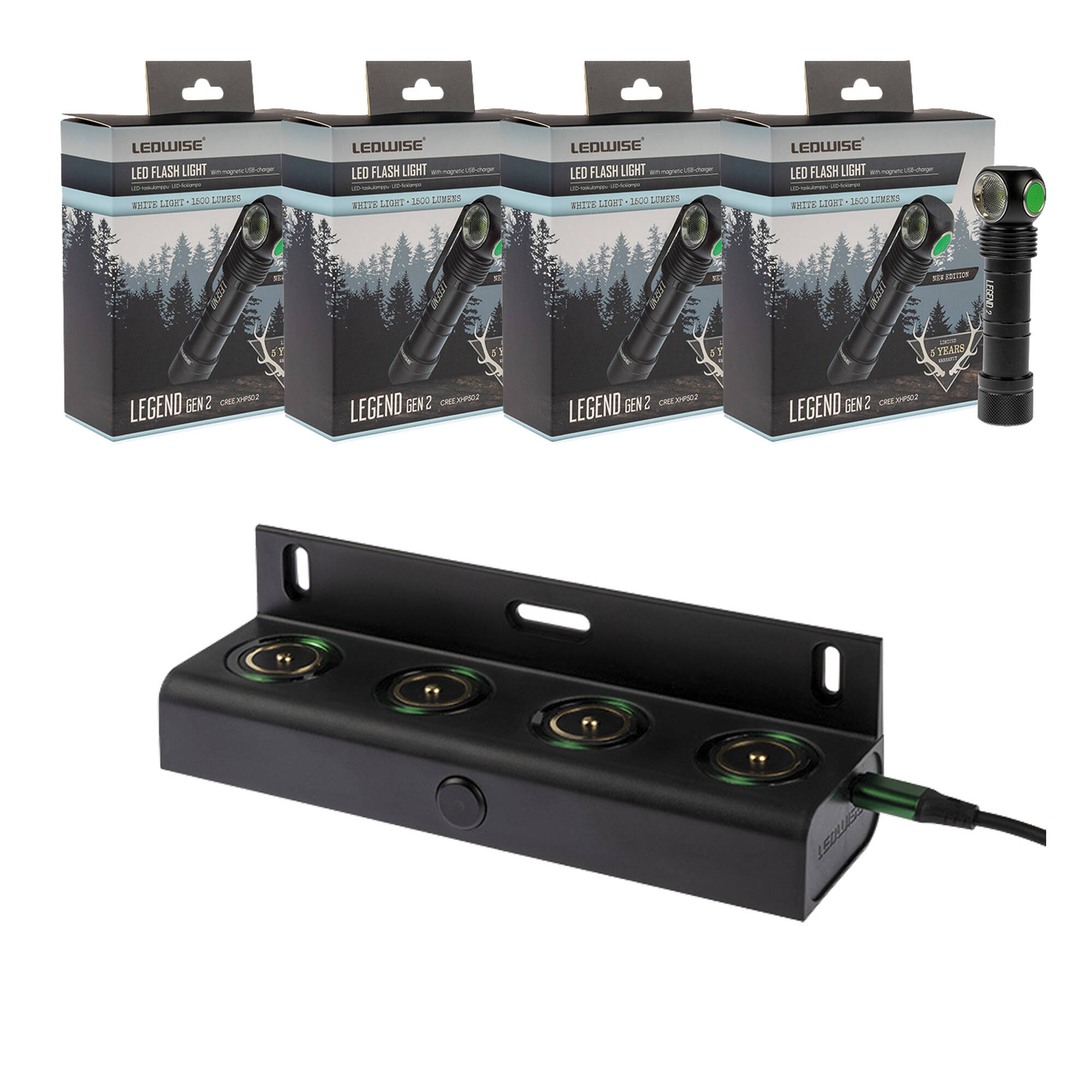 Ledwise Legend Gen2 X4 combo pack - Lumise.eu webstore