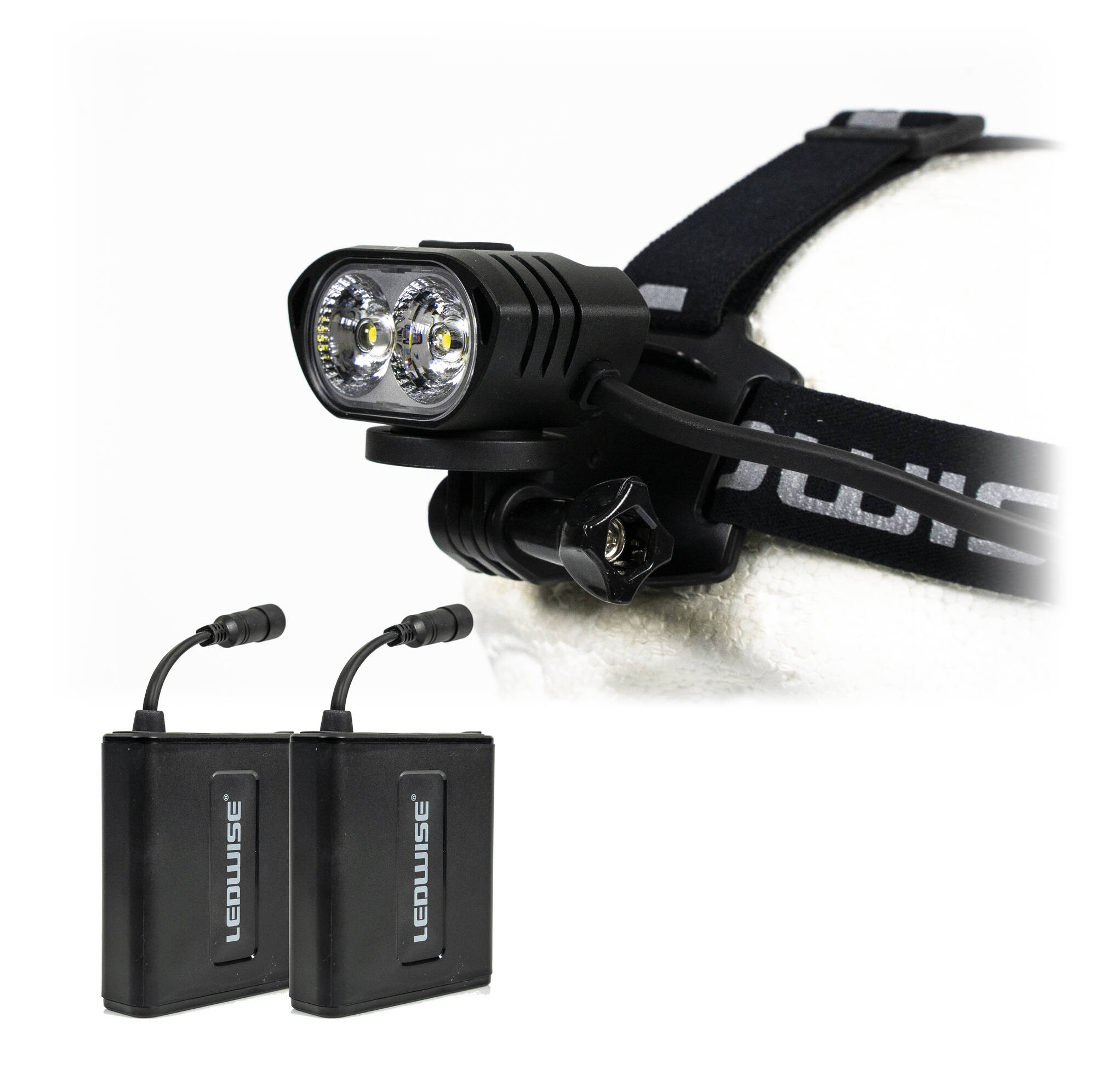 Ledwise Titan headlamp- Longlife pack - Lumise.eu webstore